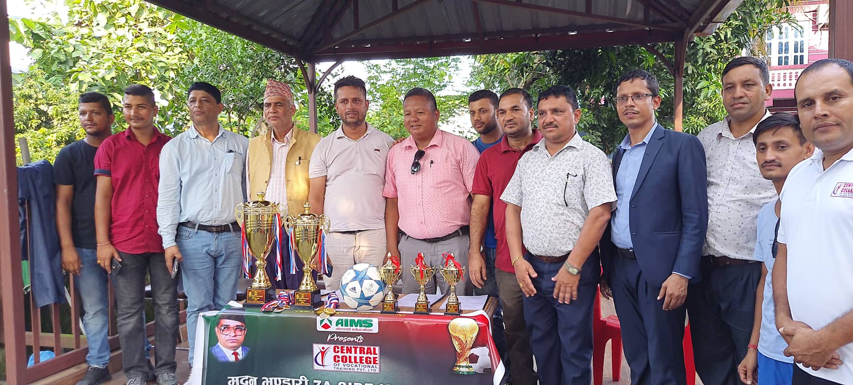 गैँडाकोटमा एक लाख ११ हजार पुरस्कार राशीको फुटबल प्रतियोगिता हुँदै